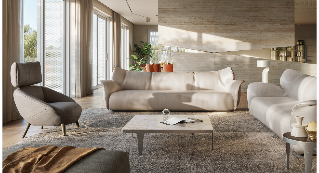 Natuzzi Italia 2021 最新设计｜趣味、自然、和谐 - 家具软装 - 达人室内设计网 - Powered by Discuz!
